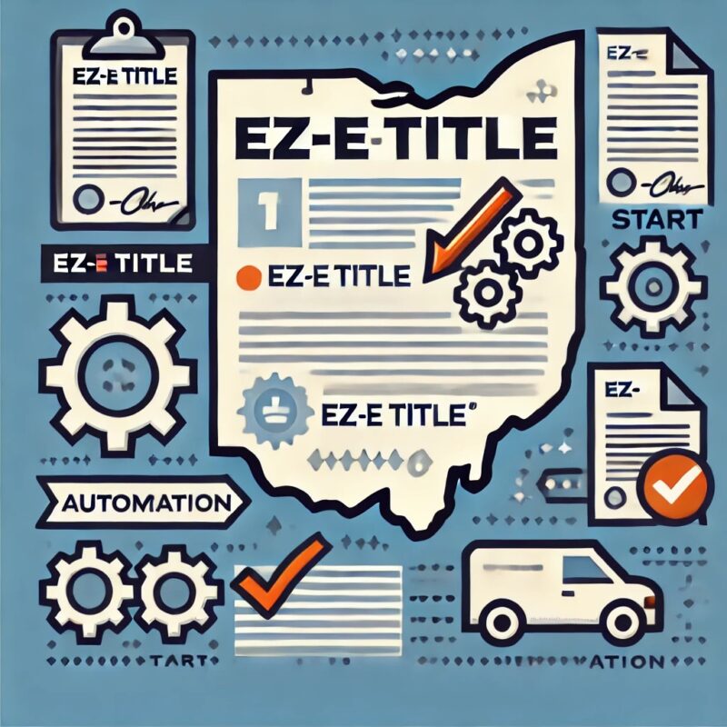 Ohio Electronic Title System for Dealerships